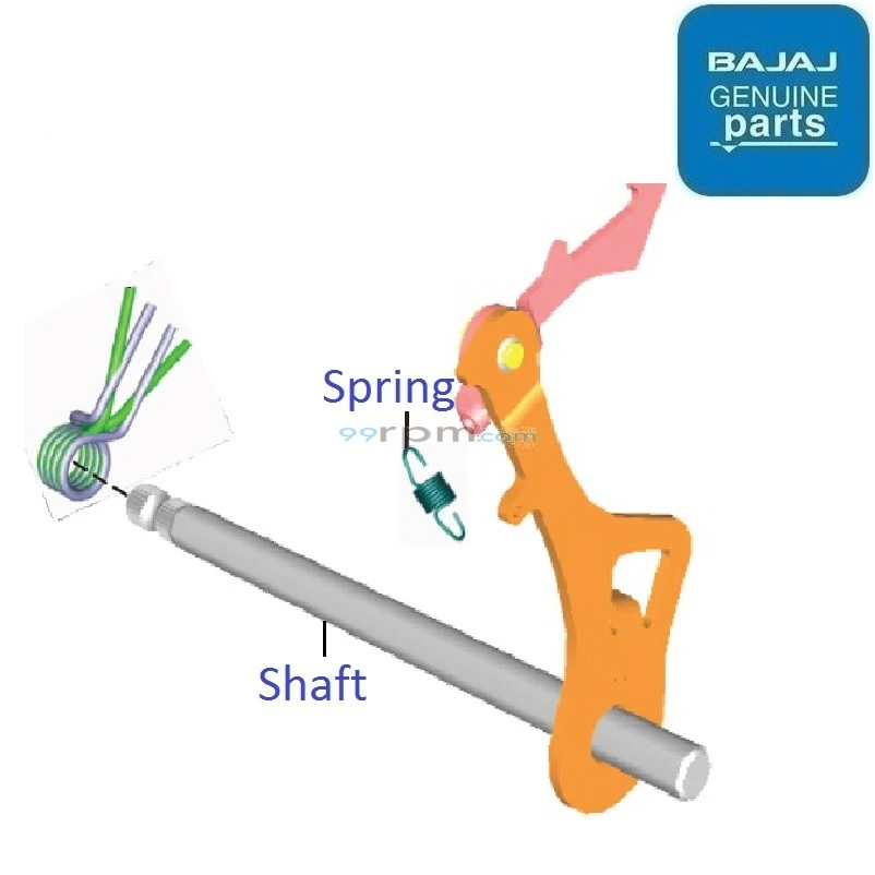 Bajaj Pulsar NS125 (2021-22): Gear Change Shaft