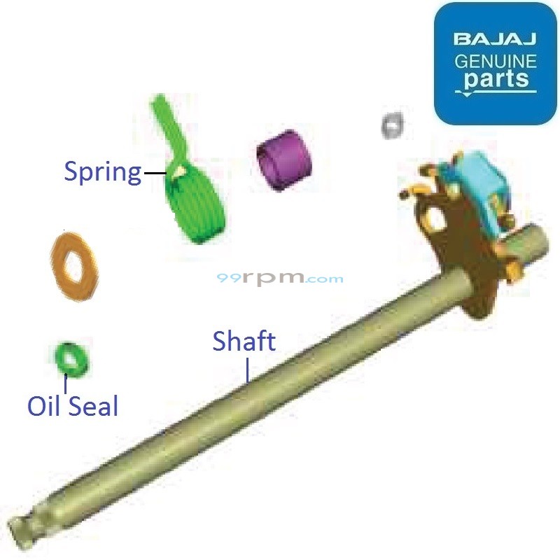Bajaj Pulsar N160 (Dual ABS, 2022-23): Gear Change Shaft