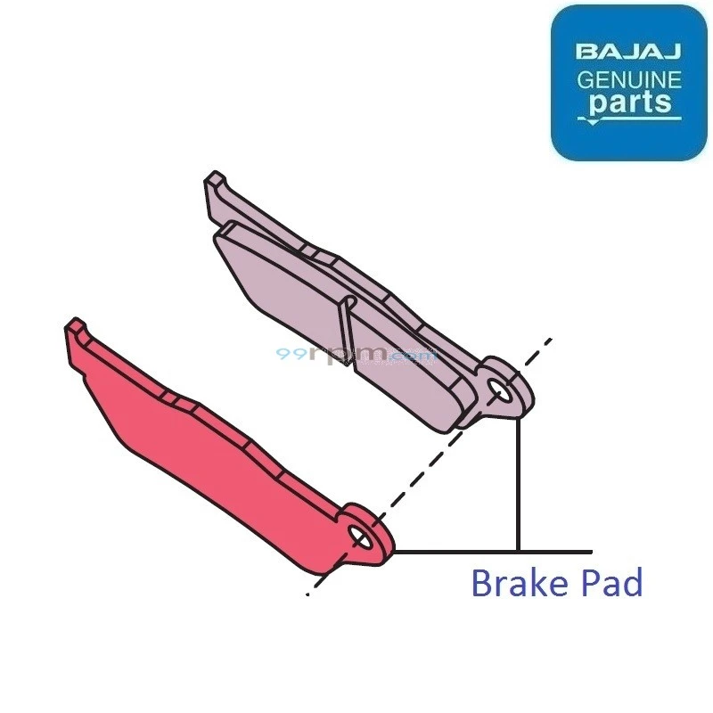 Bajaj Pulsar N160 (Dual ABS, 2022-23): Rear Brake Pads