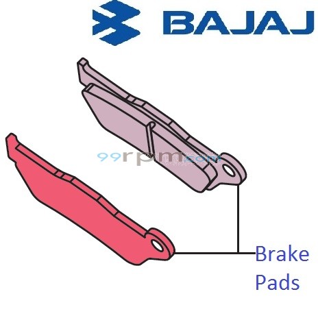 Bajaj Pulsar 200NS: Rear Brake Pads