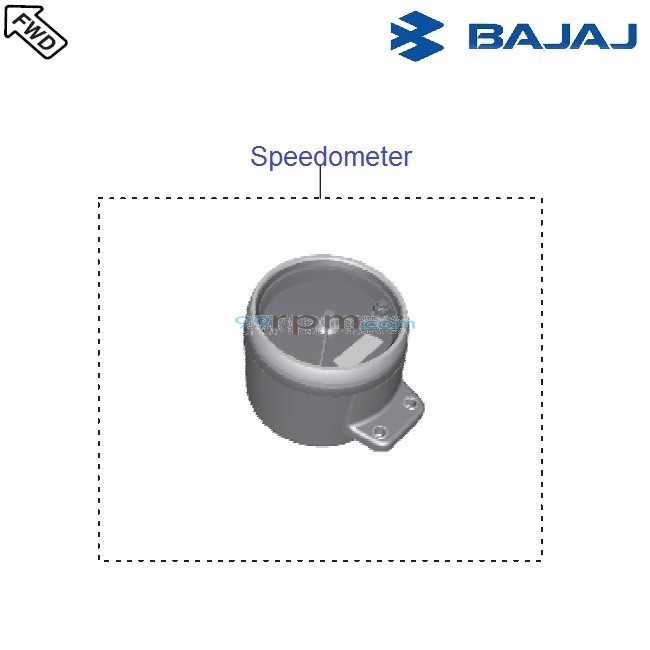 Bajaj Avenger Street 220 DTS-i: Speedometer