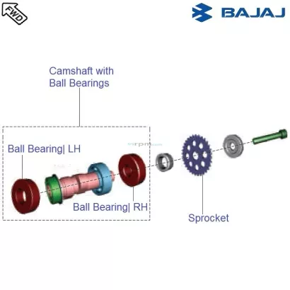 Bajaj Avenger Cruise 220 DTS-i: Camshaft