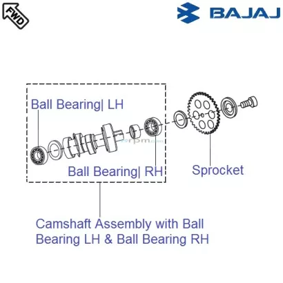 Bajaj Avenger 220 DTS-i: Camshaft