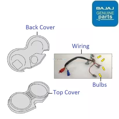 Bajaj CT110X: Speedometer Components
