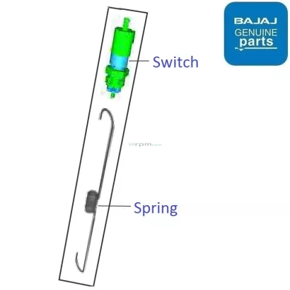 Bajaj CT110 (BS4, 2019-20): Rear Brake Switch