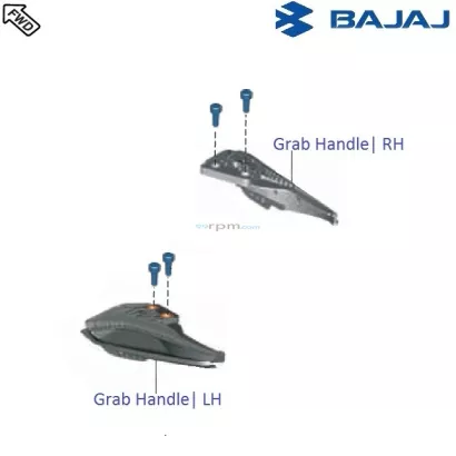 Bajaj Pulsar RS200 (BS3, 2015-16): Grab Handle
