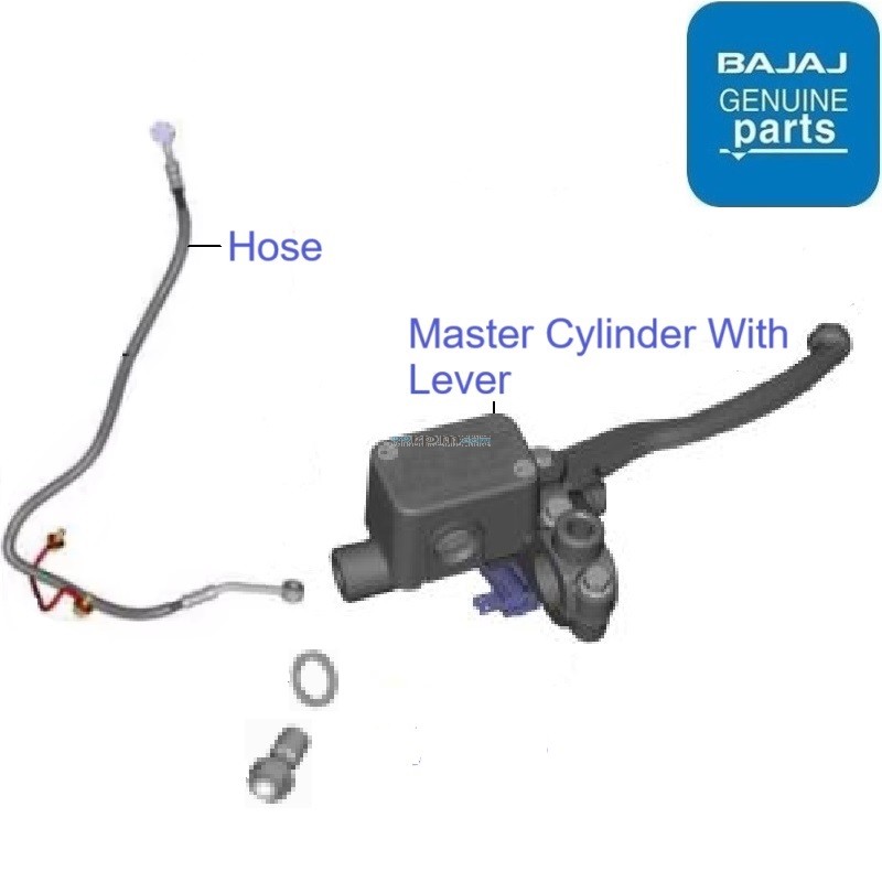 Bajaj Pulsar NS160 (USD Fork, 2023): Front Master Cylinder