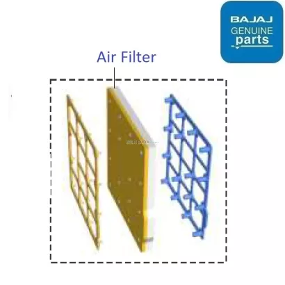 Pulsar 180F BS6(2020-21): Air Filter