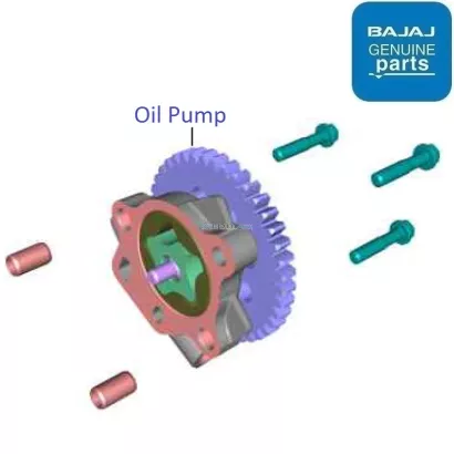 Bajaj Pulsar N160 (Single ABS, 2022-23): Oil Pump