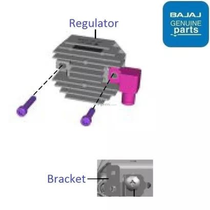 Bajaj Pulsar N250 (Single ABS, 2021-23): Voltage Regulator