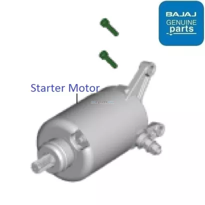 Bajaj Pulsar P150 (Twin Disc, 2022-23): Starter Motor