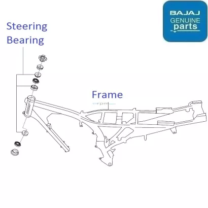 Bajaj XCD 135: Body Frame